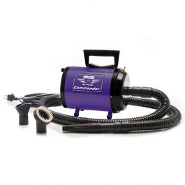 MetroVac Air Force Commander Pet Dryer 2-Speed Purple